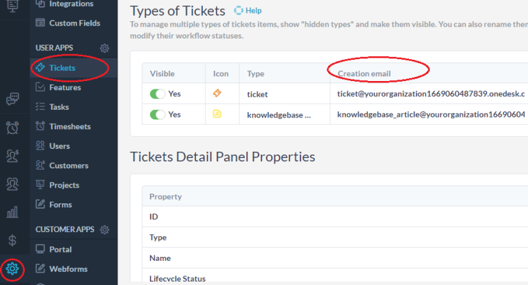 The Email to Ticket Flow - Incoming/Outgoing Setup | OneDesk